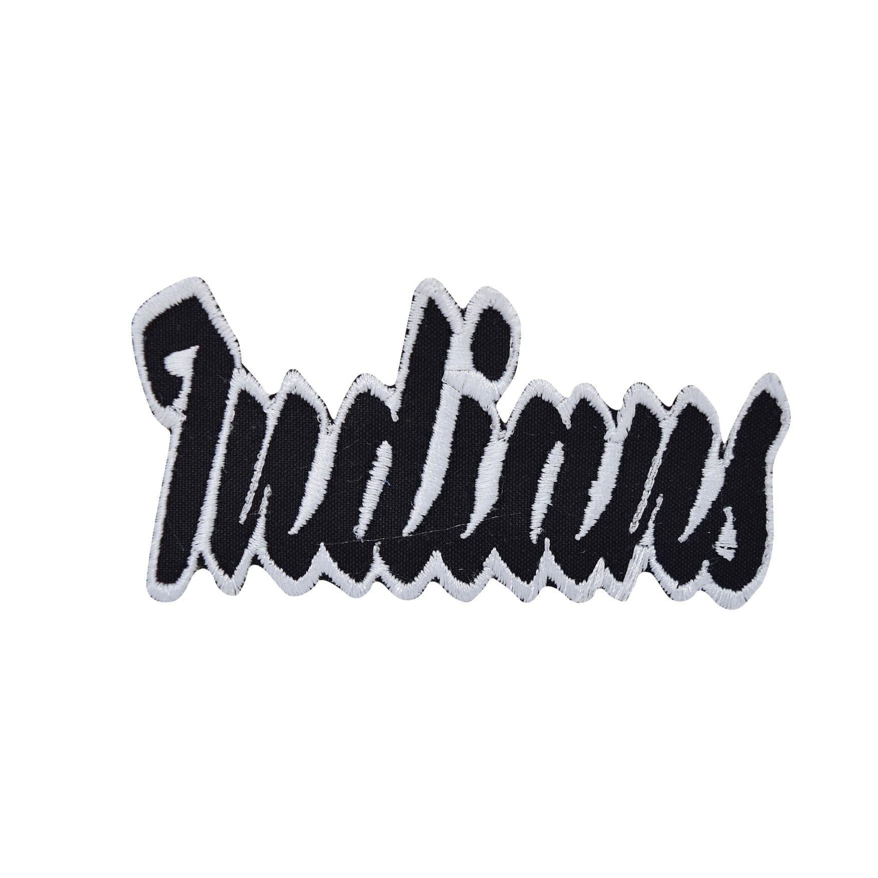 Indians - Black/White - Team Mascot - Words/Names - Iron on Applique ...
