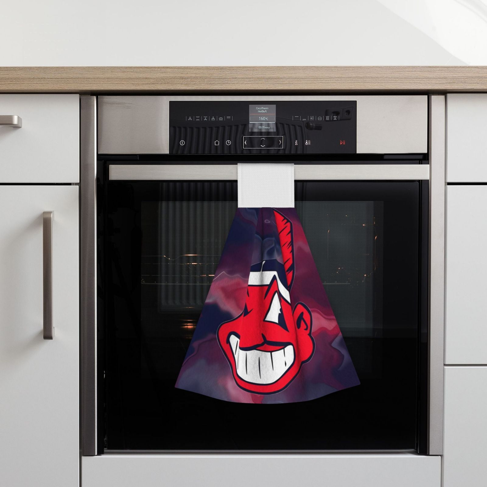 Indians Hand towels that can be hung Coral Velvet Hand Wipes Velcro ...