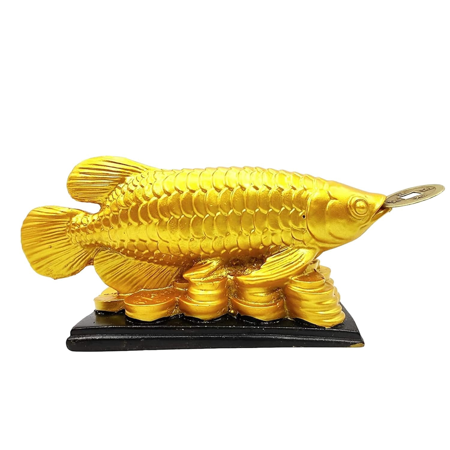 Indianstore4all Feng Shui Golden Arowana Fish Strong Wealth Symbol ...