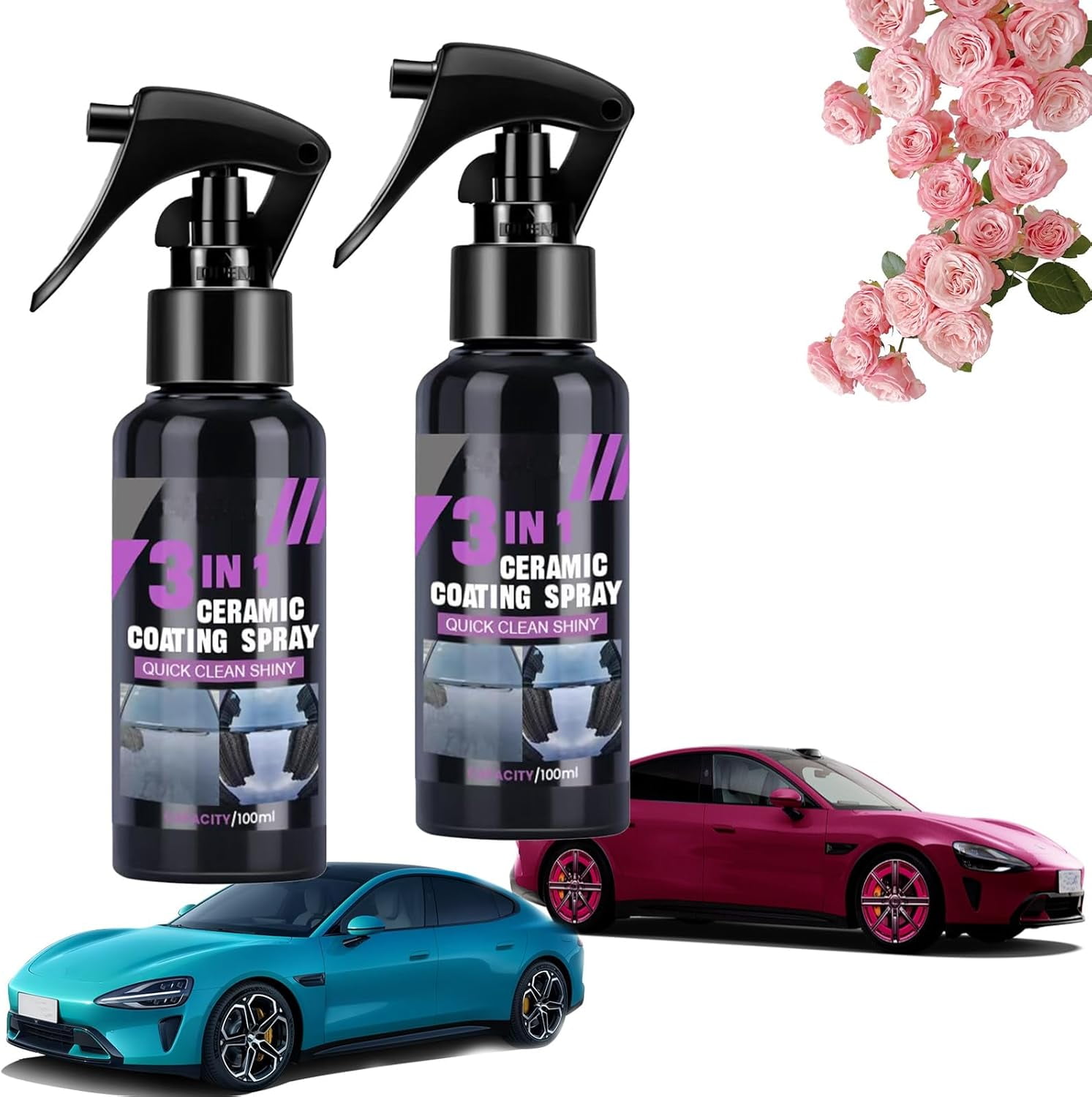 Indicatek High Protection Fast Nano Ceramic Coating Spray,Cars Nano Ceramic Paint Spray ...