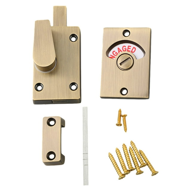 Indicator Door Lock Toilet Partition Lock Indicator Lock Latch Lock ...