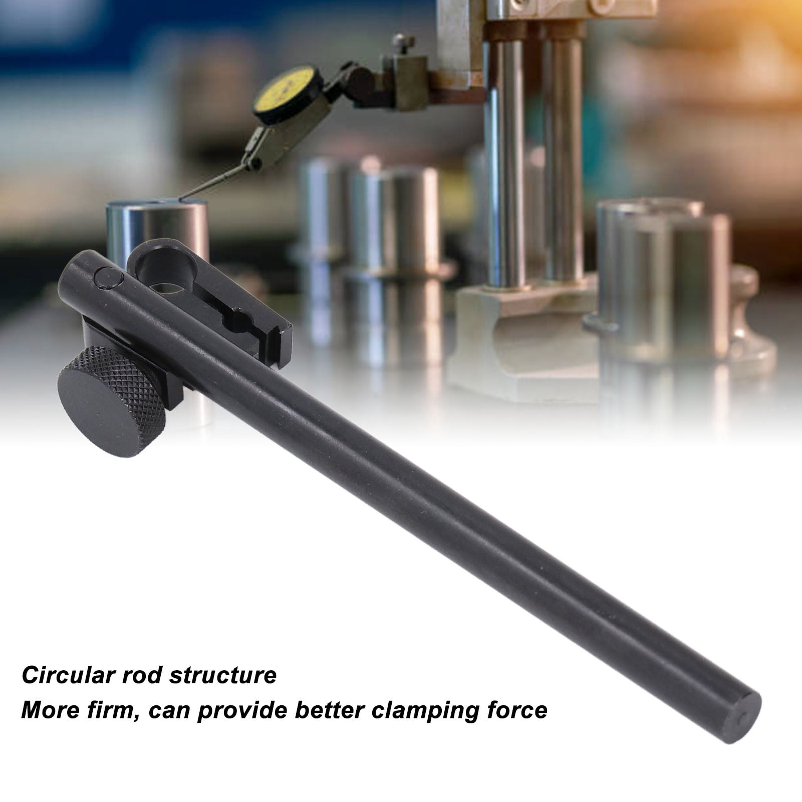 Indicator Holder Bar, 6mm 8mm Clamps, 120mm Length, Aluminum Alloy ...