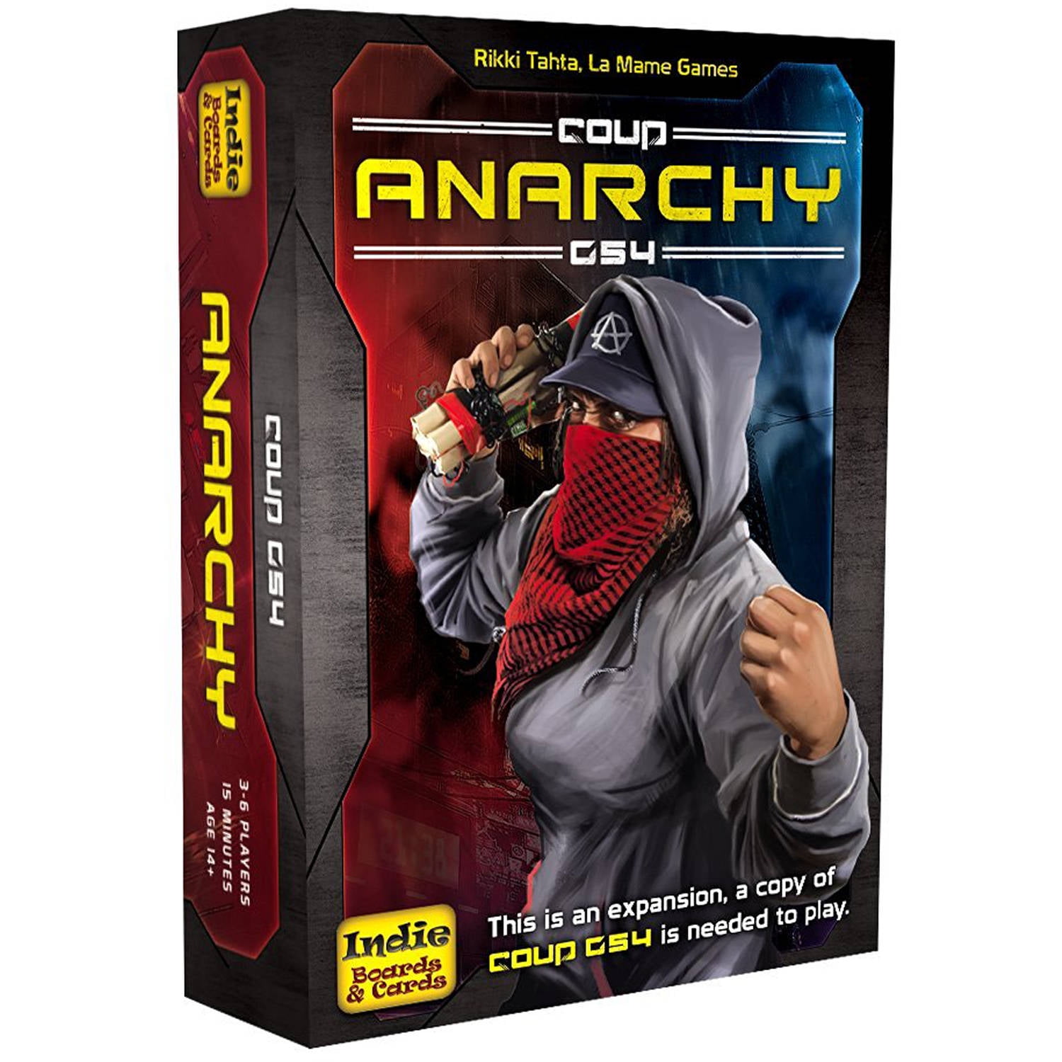 Indie Boards & Cards: Coup: Rebellion G54 Anarchy Expansion Card Game ...