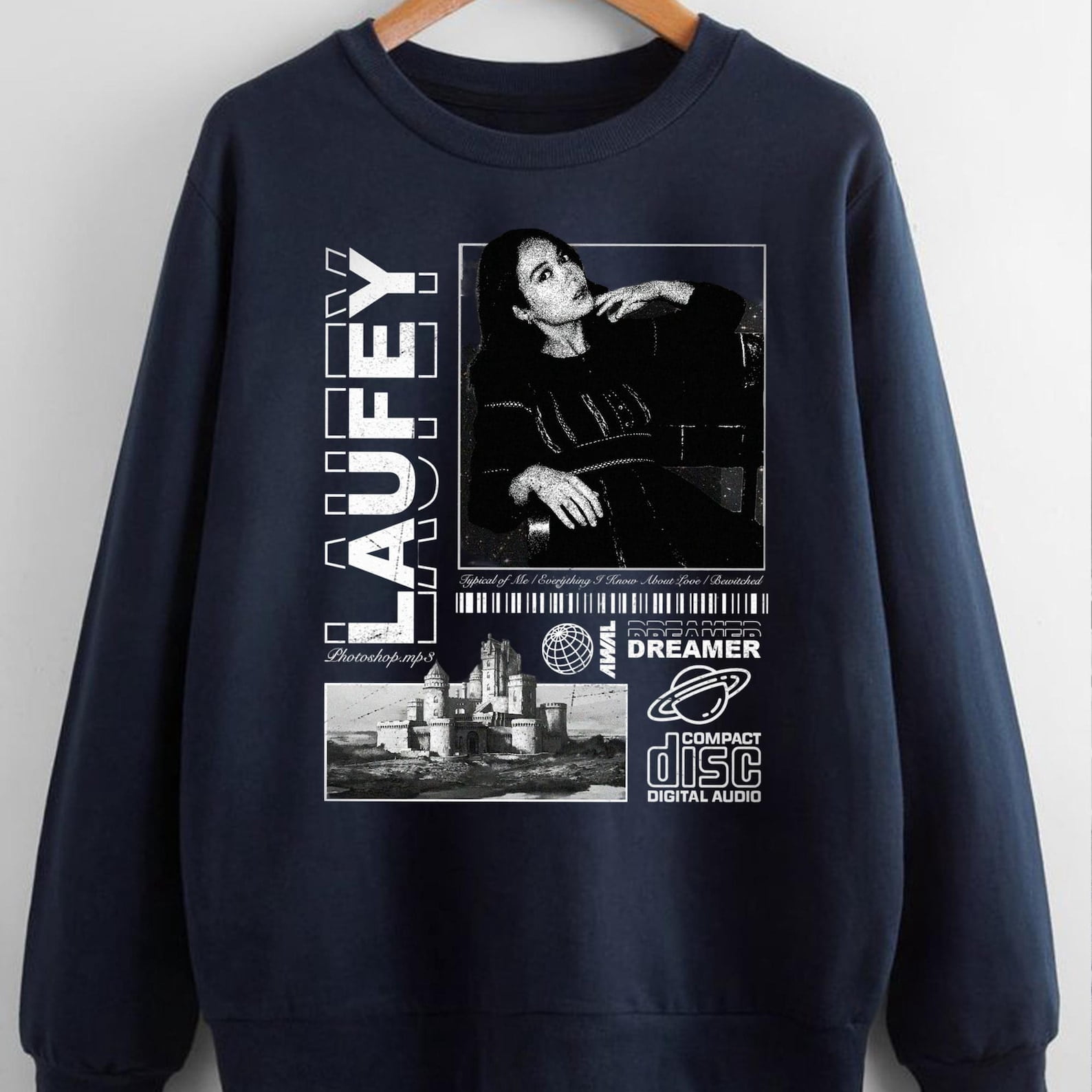 Indie Jazz Pop Laufey Aesthetic Design SWEATSHIRT All Size S-5XL ...