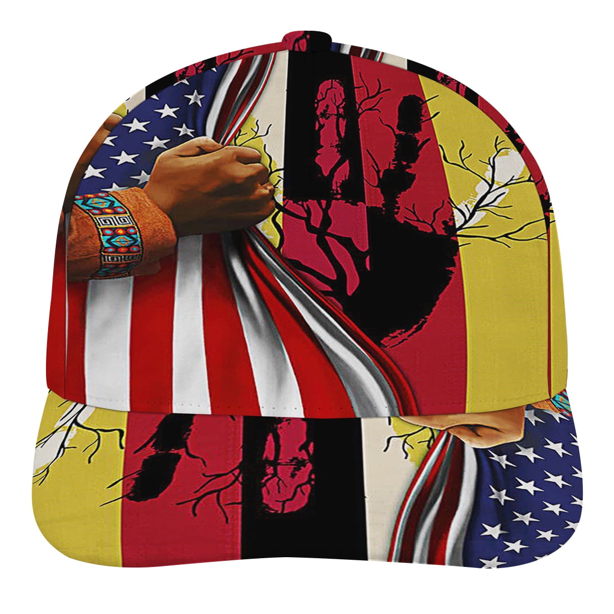 Indigenous Native American flag baseball cap hat - Walmart.com