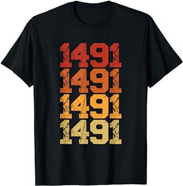 Indigenous Peoples Land 1491 Decolonize Anti Columbus Day T-Shirt ...