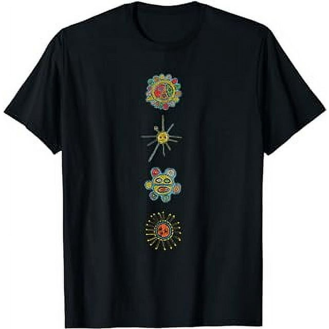 Indigenous Taino Sun Symbols Puerto Rico Boricua T-Shirt - Walmart.com