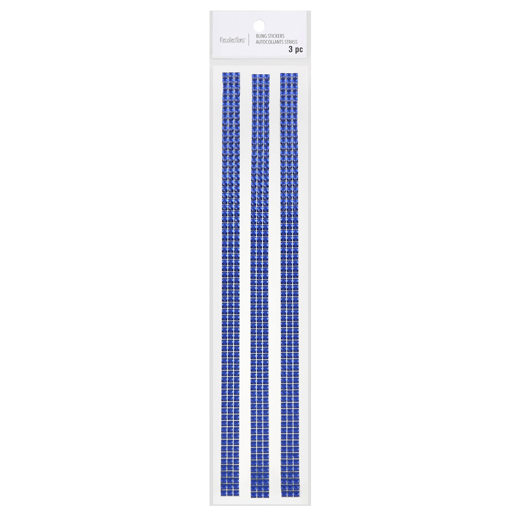 Indigo Border Bling Stickers By Recollections - Walmart.com
