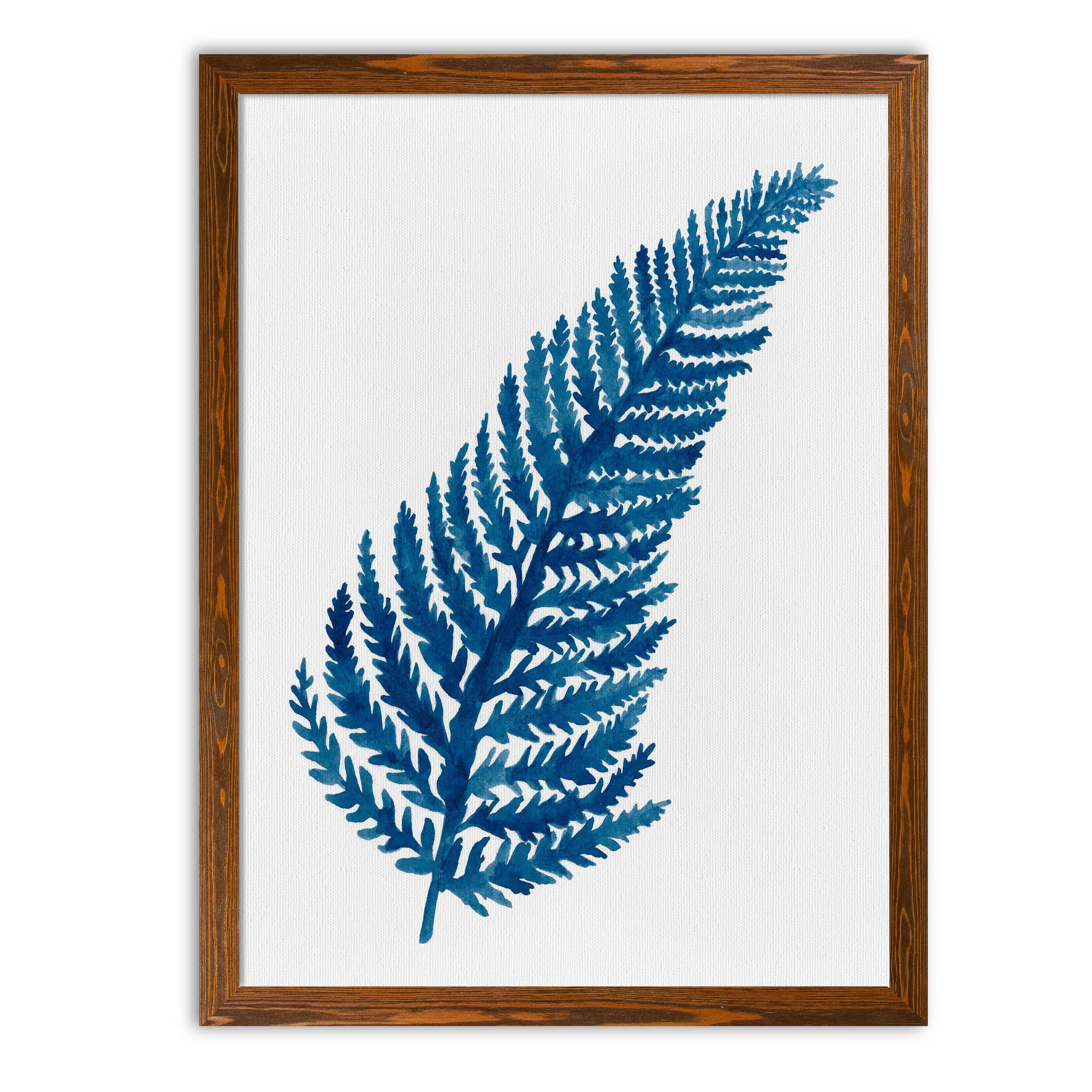 Wexford Home Indigo Botanica IV-Framed - Maple - 22X30 - Walmart.com