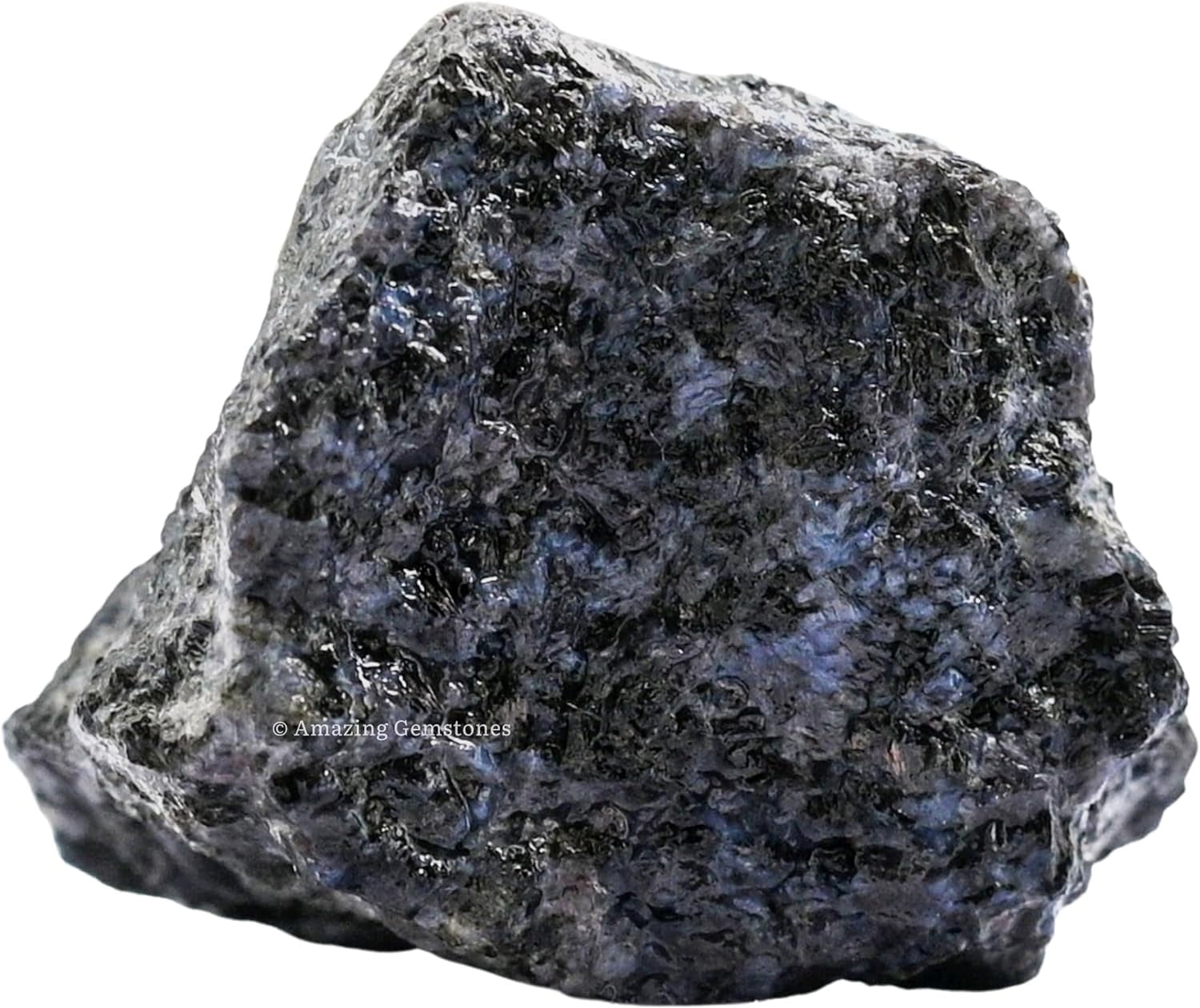 Indigo Gabbro Crystal Raw Stones (2 Pieces) - Walmart.com