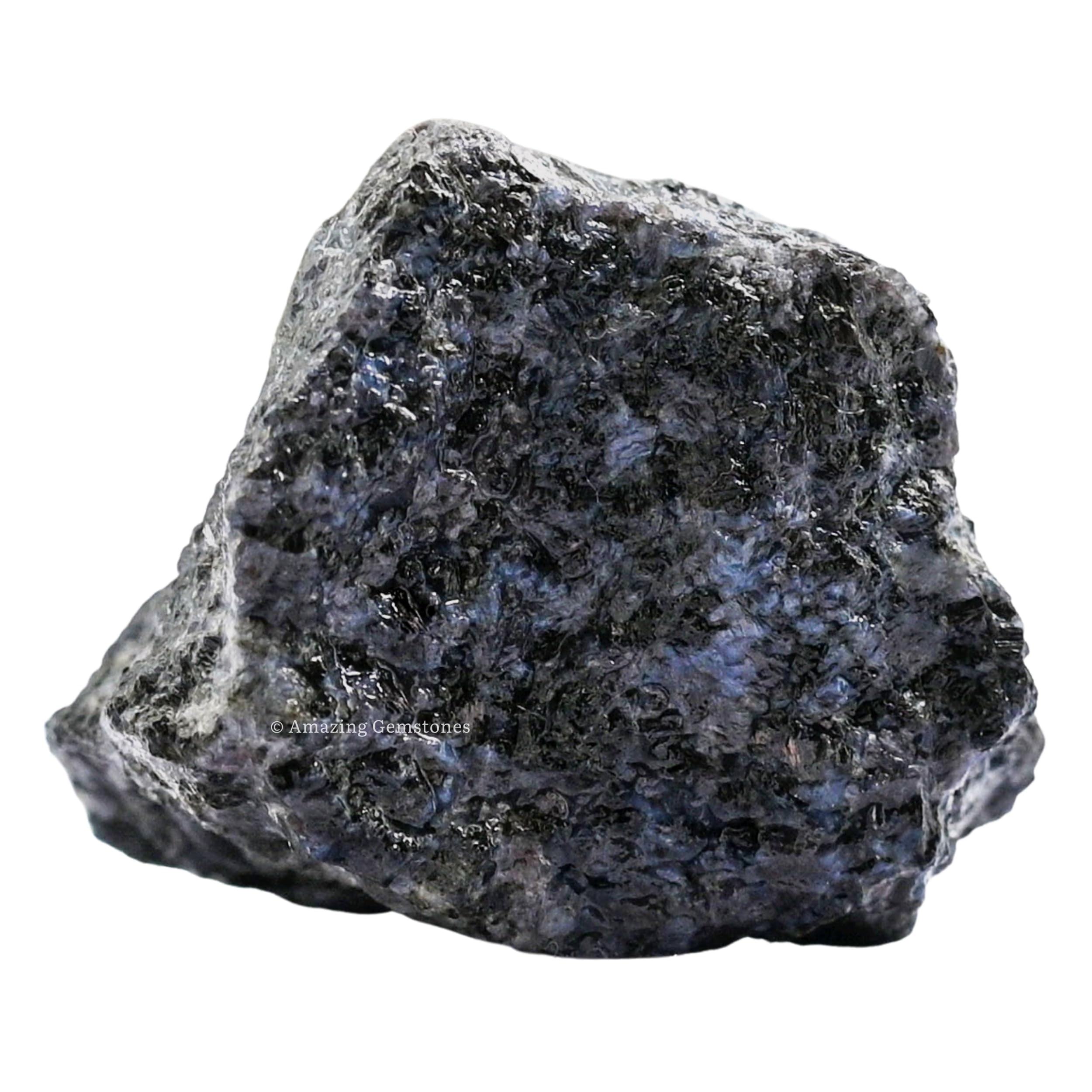 Indigo Gabbro Raw Crystals and Healing Stones, Natural Rocks for ...