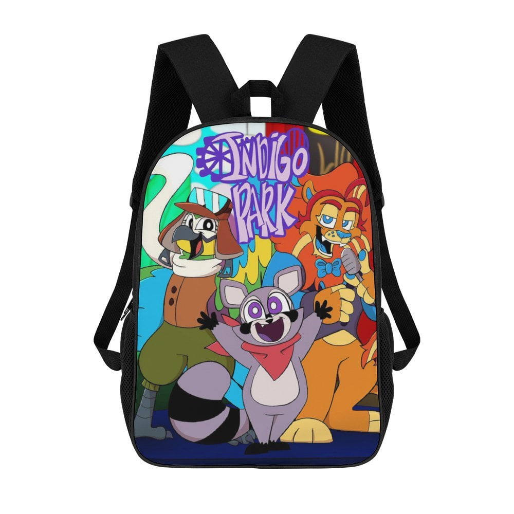 Indigo Park 17 inch Backpack Shoulder Bags Lightweight Laptop Book Bag ...