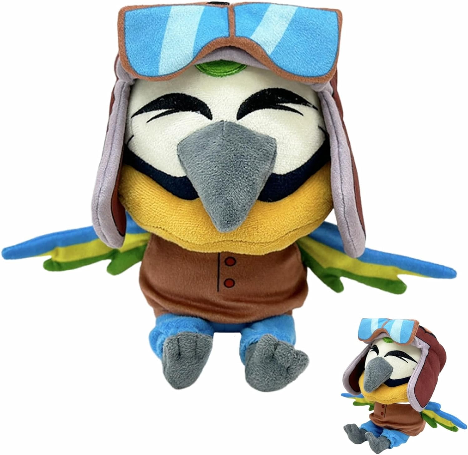 Indigo Park Bird Plush, 7.9" Indigo Park Mollie Macaw Plushies Toys for ...