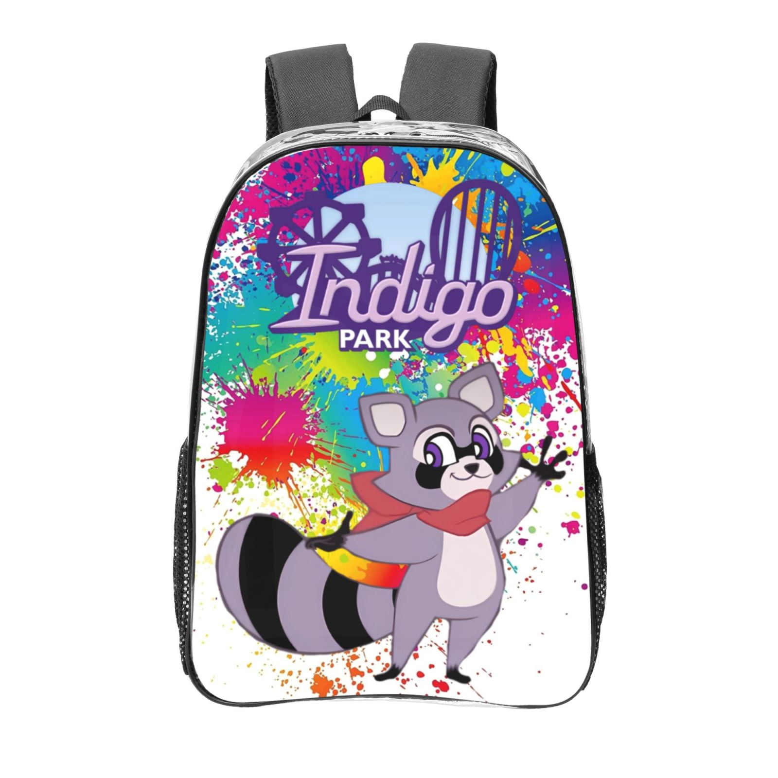 Indigo Park Clear Backpack Unisex- Large Pvc Transparent Backpacks 16 ...