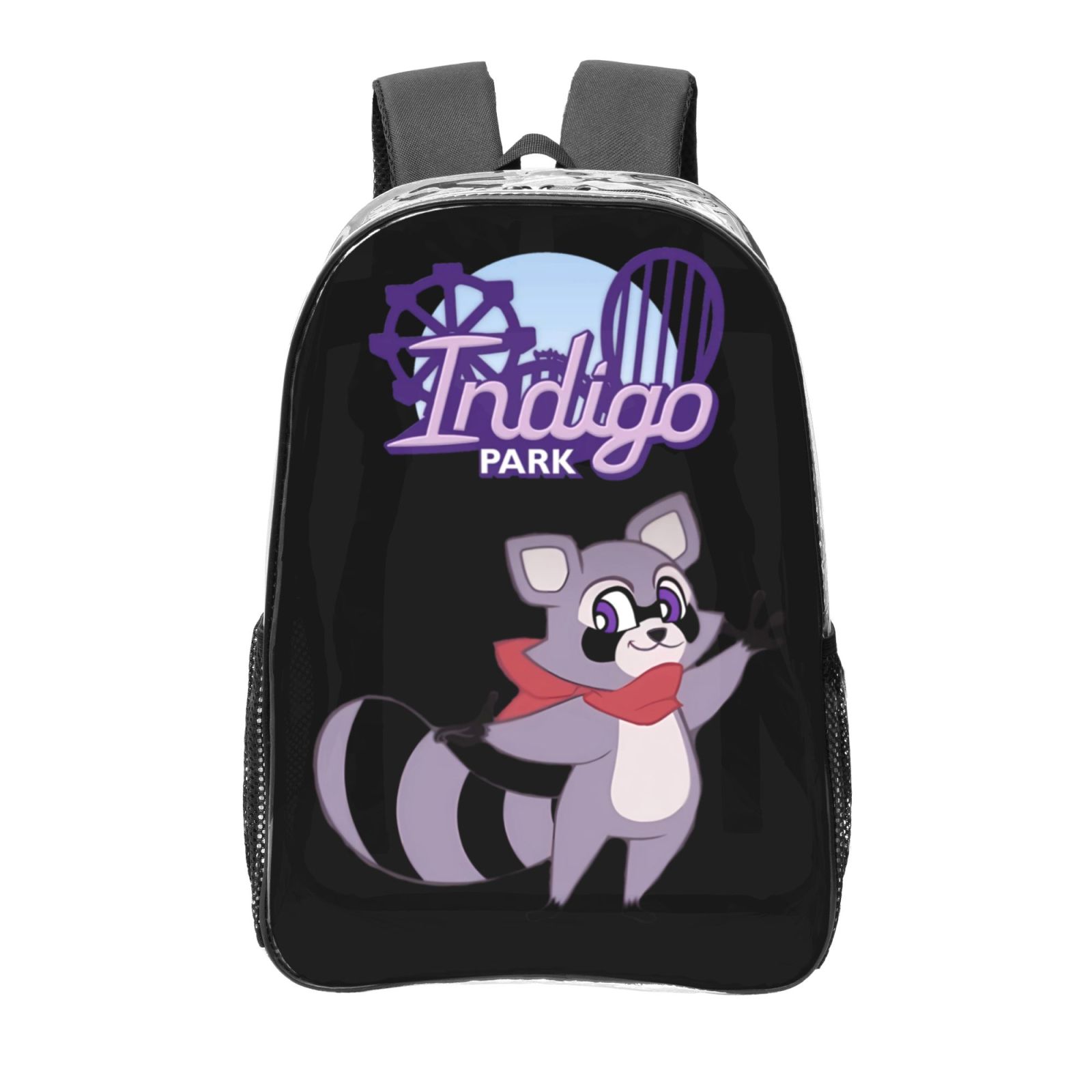 Indigo Park Clear Backpack Unisex- Large Pvc Transparent Backpacks 16 ...