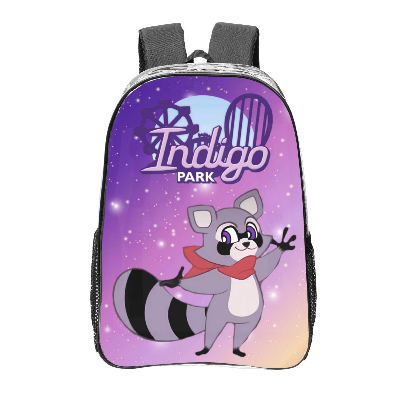 Indigo Park Clear Backpack Unisex- Large Pvc Transparent Backpacks 16 ...