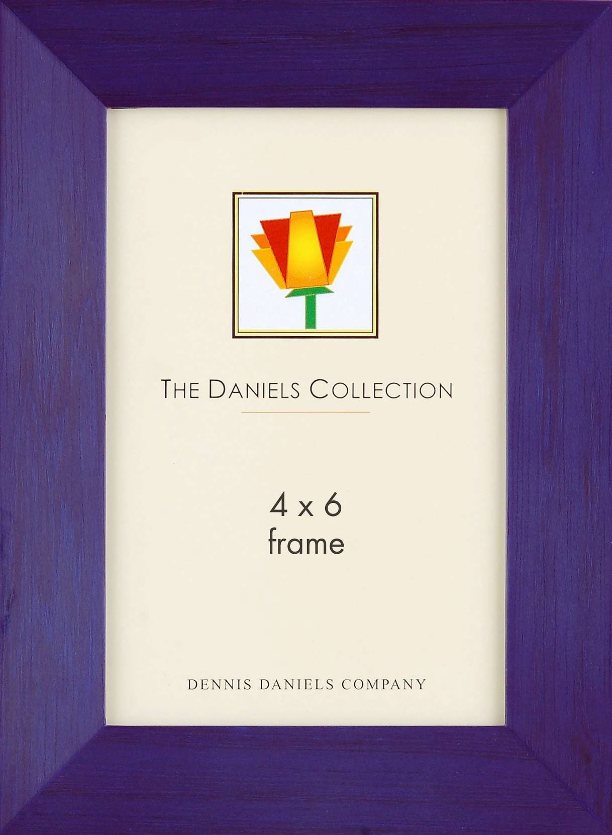Indigo-blue bevelled wood 4x6 classic by Dennis Daniels - 4x6 - Walmart.com