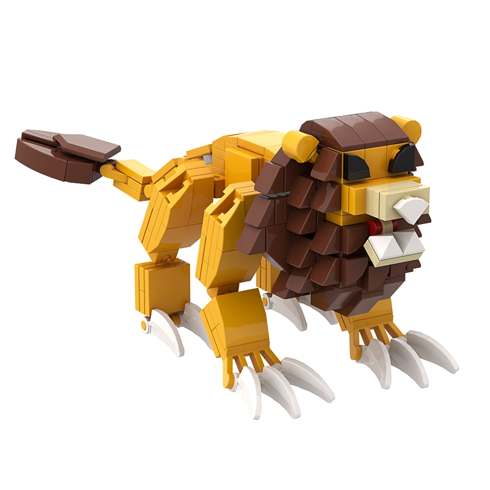 Indiigo Park Lloyd Building Blocks, Demon Lion Game Charater Model Toy ...