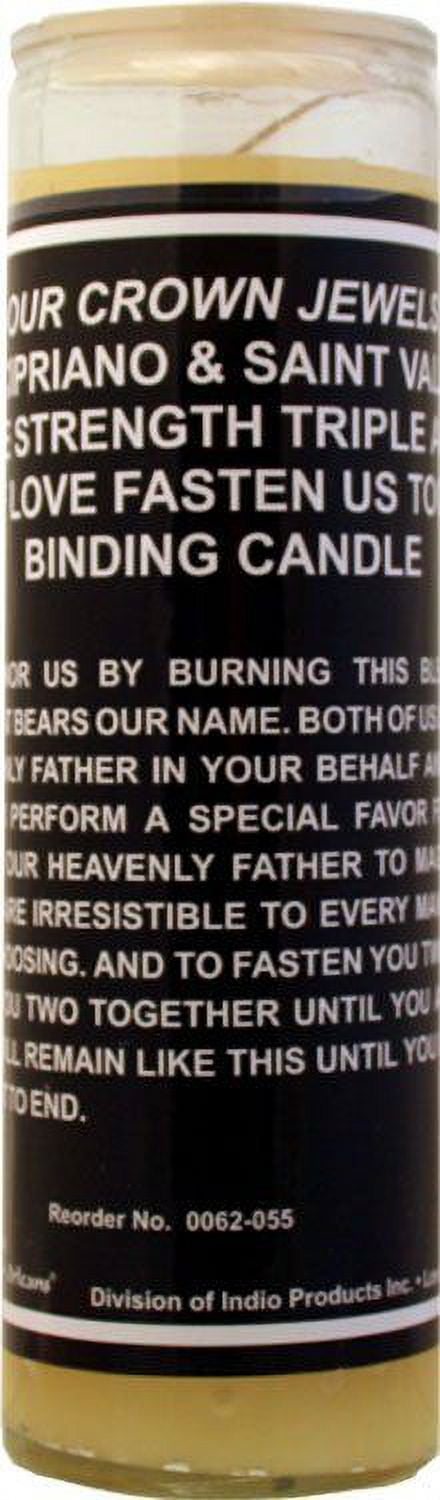Indio Products 7 Sisters of New Orleans 7 Day Glass Dressed Candle Fire ...
