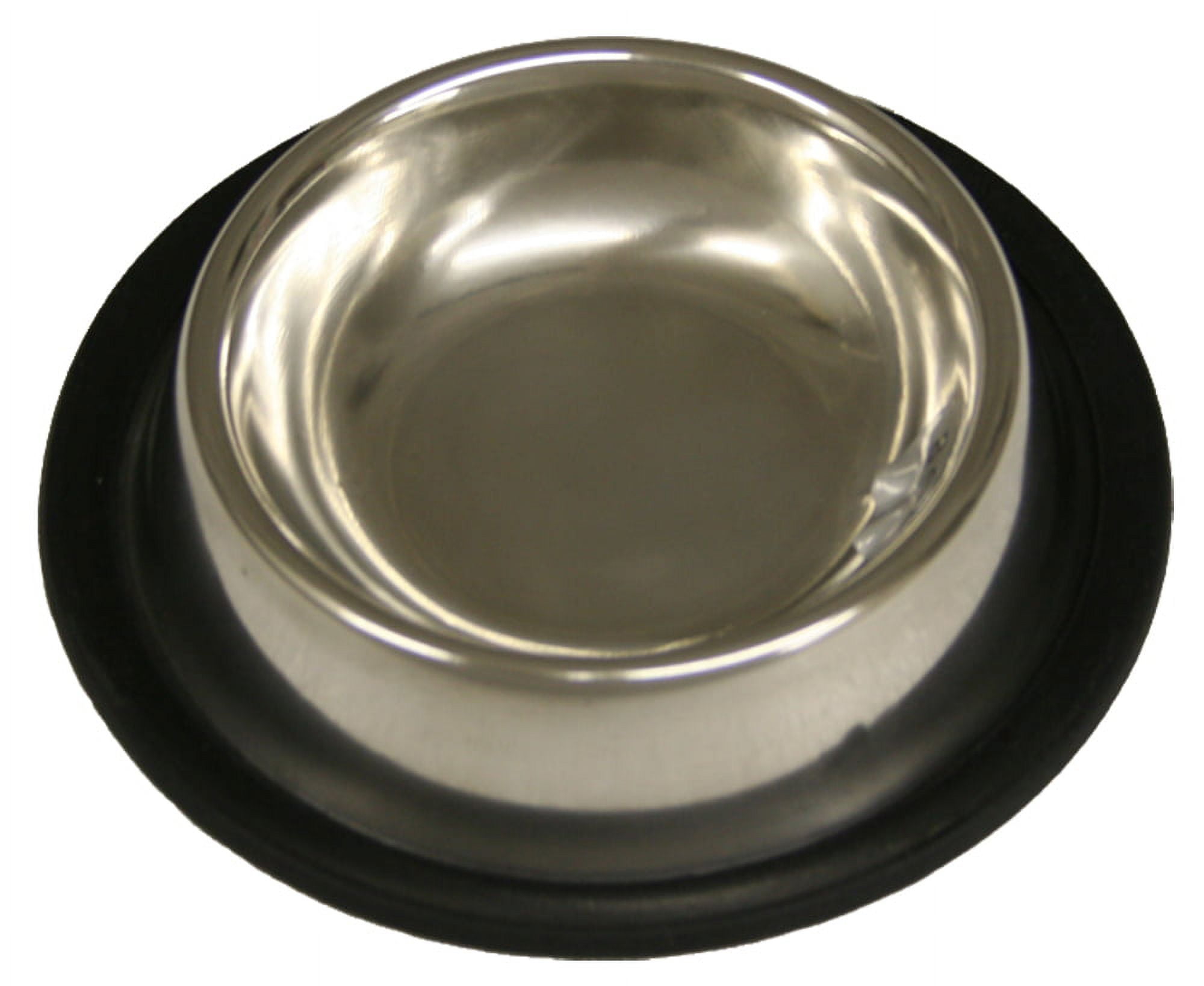 Indipets Non-Tip Stainless Steel Bowl, 8 oz - Walmart.com