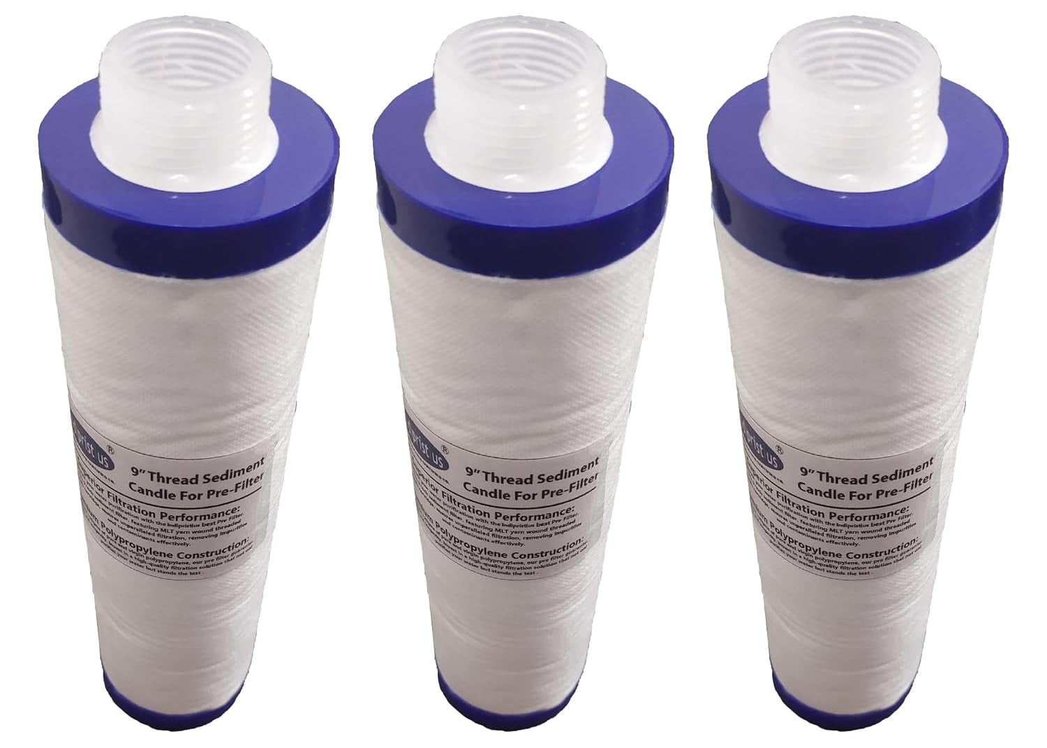 Indipristius Pre Filter for Water Purifier 9 inch Sediment Filter ...