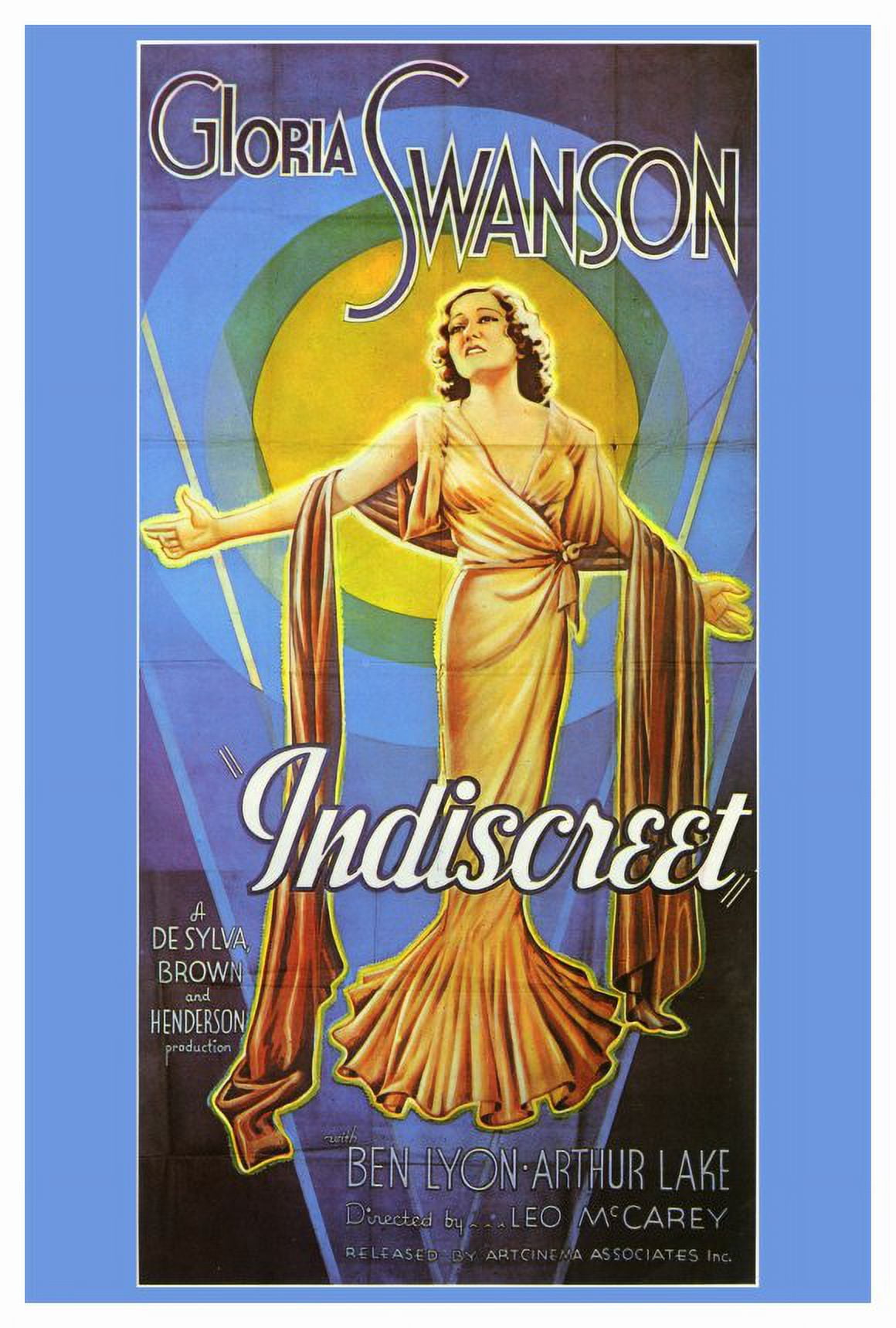 Indiscreet POSTER (27x40) (1931) - Walmart.com