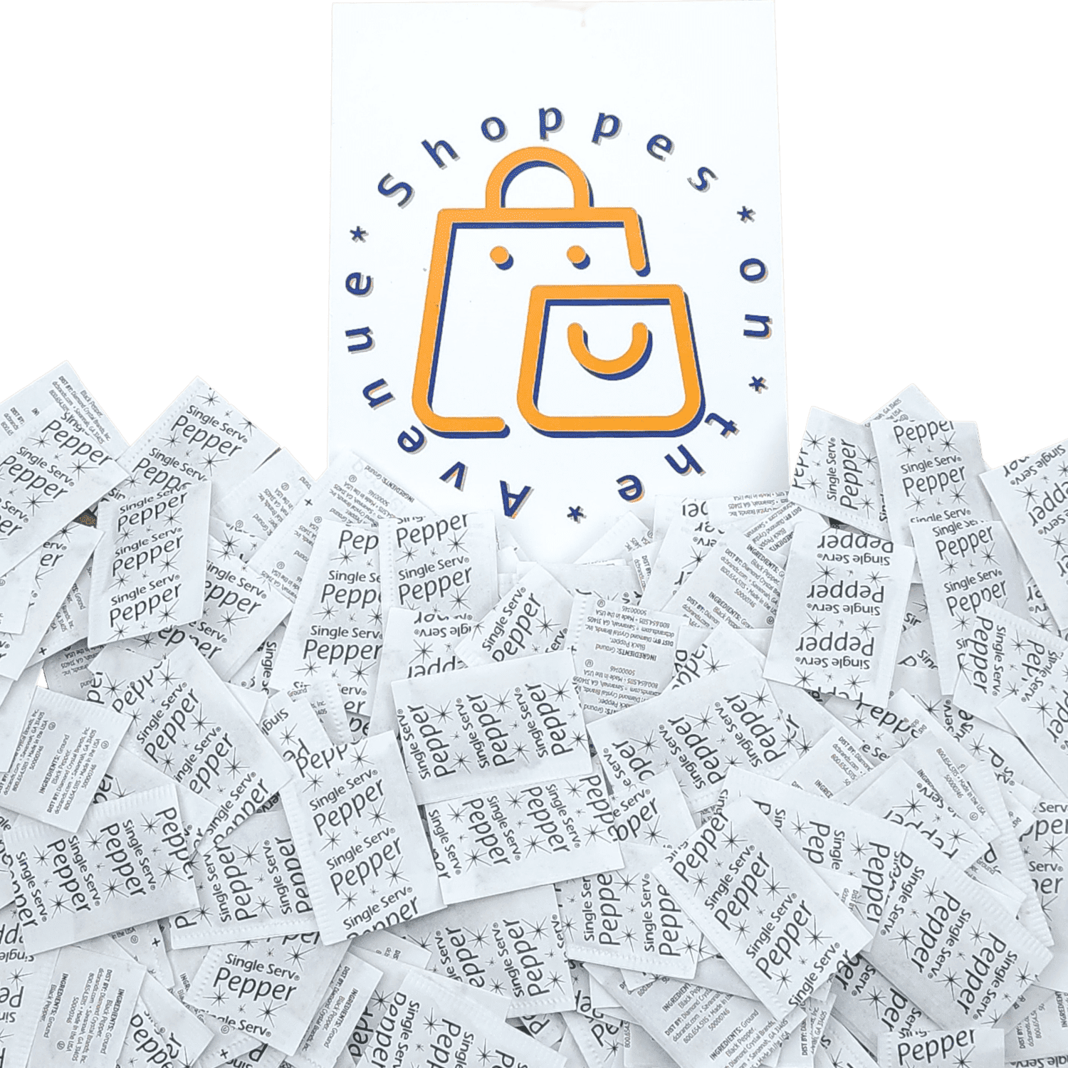 Individual Black Pepper Packets - 200 Total .1g Each - Great for ...