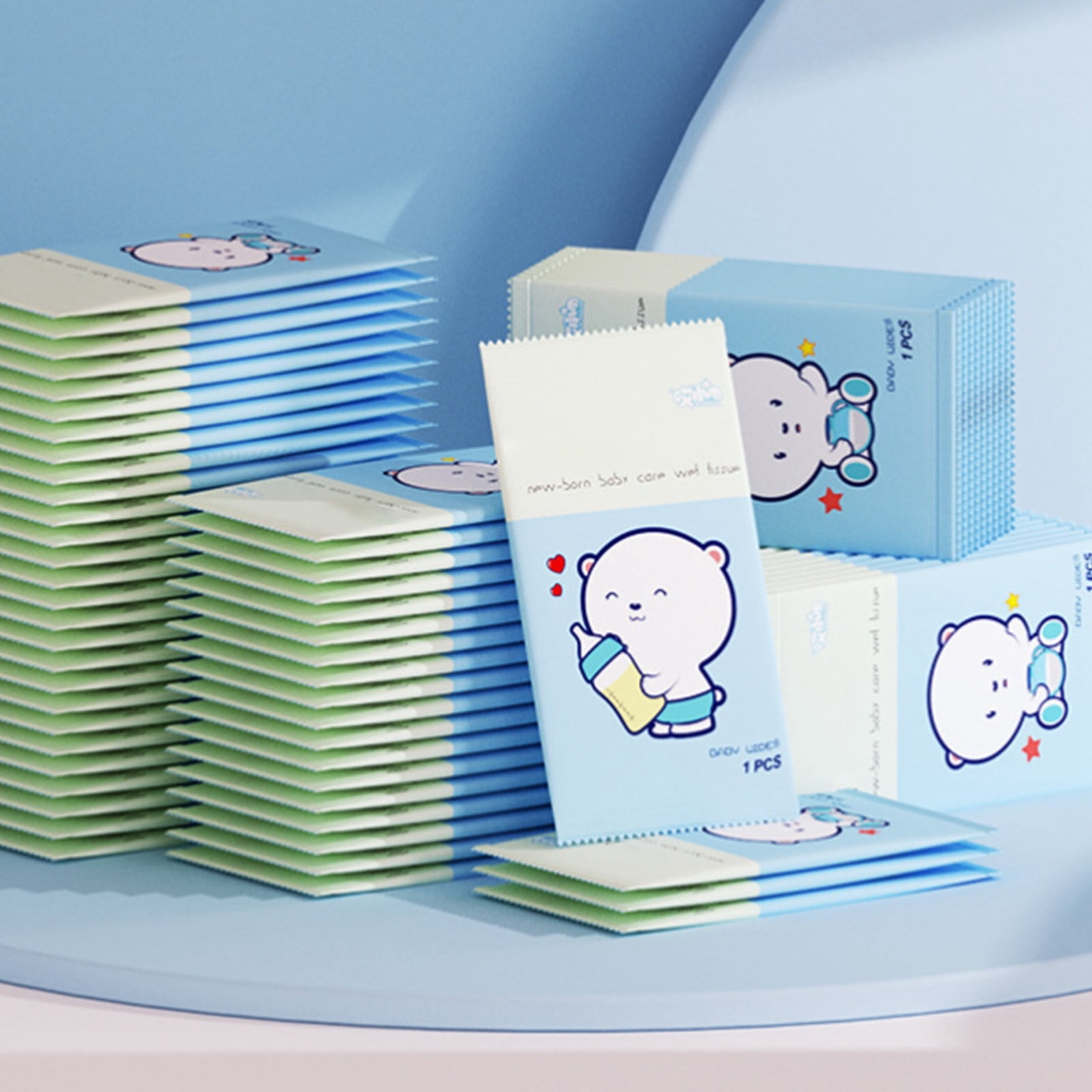 Individual Hand Wipes, Wet Wipes Individually Wrapped 10 Pack, Clean ...