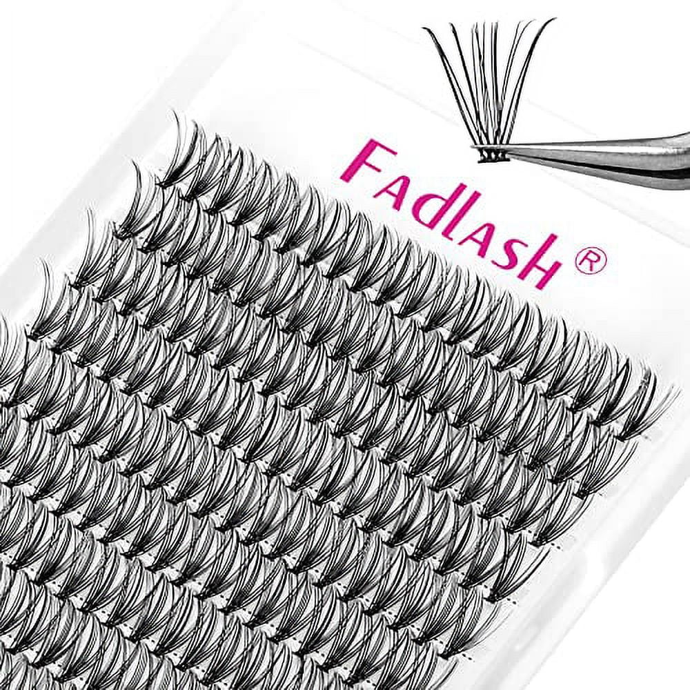Individual Lashes Large Tray D Curl Lash Clusters 10D 20D 30D 40D ...