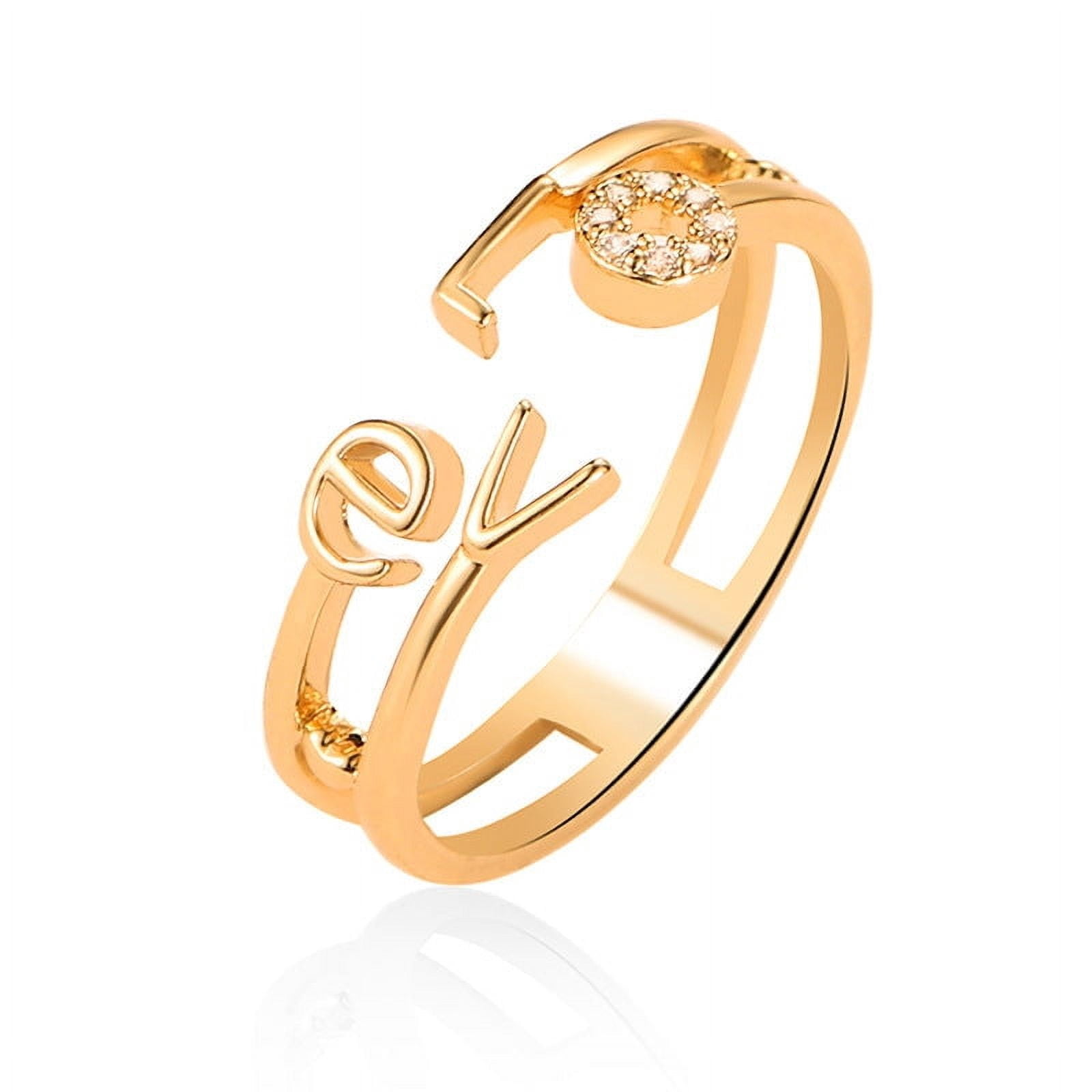 Individual Love Couple Single Ring - Walmart.com