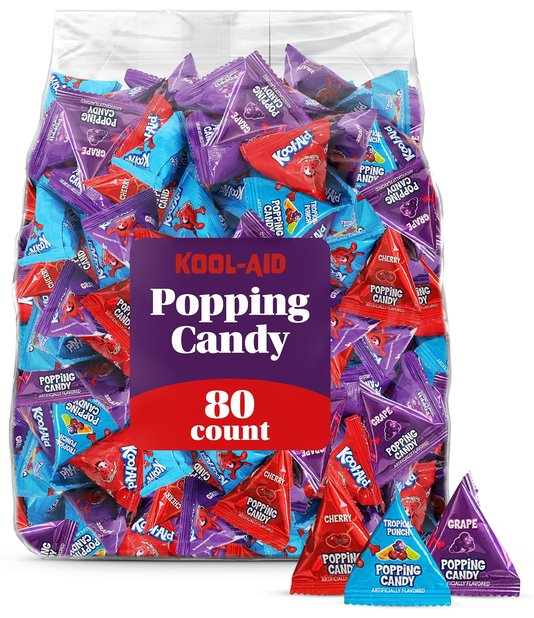 Individual Popping Candy Variety DMF15 Pack - 80 Packets Assorted ...