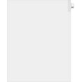 Individual Side Tabs Double Letters - Side Tab AA (Pack of 25 ...