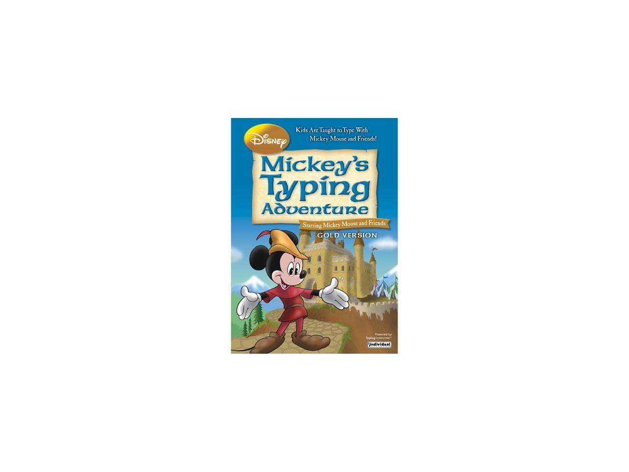 Individual Software Disney Mickey's Typing Adventure Gold - Walmart.com