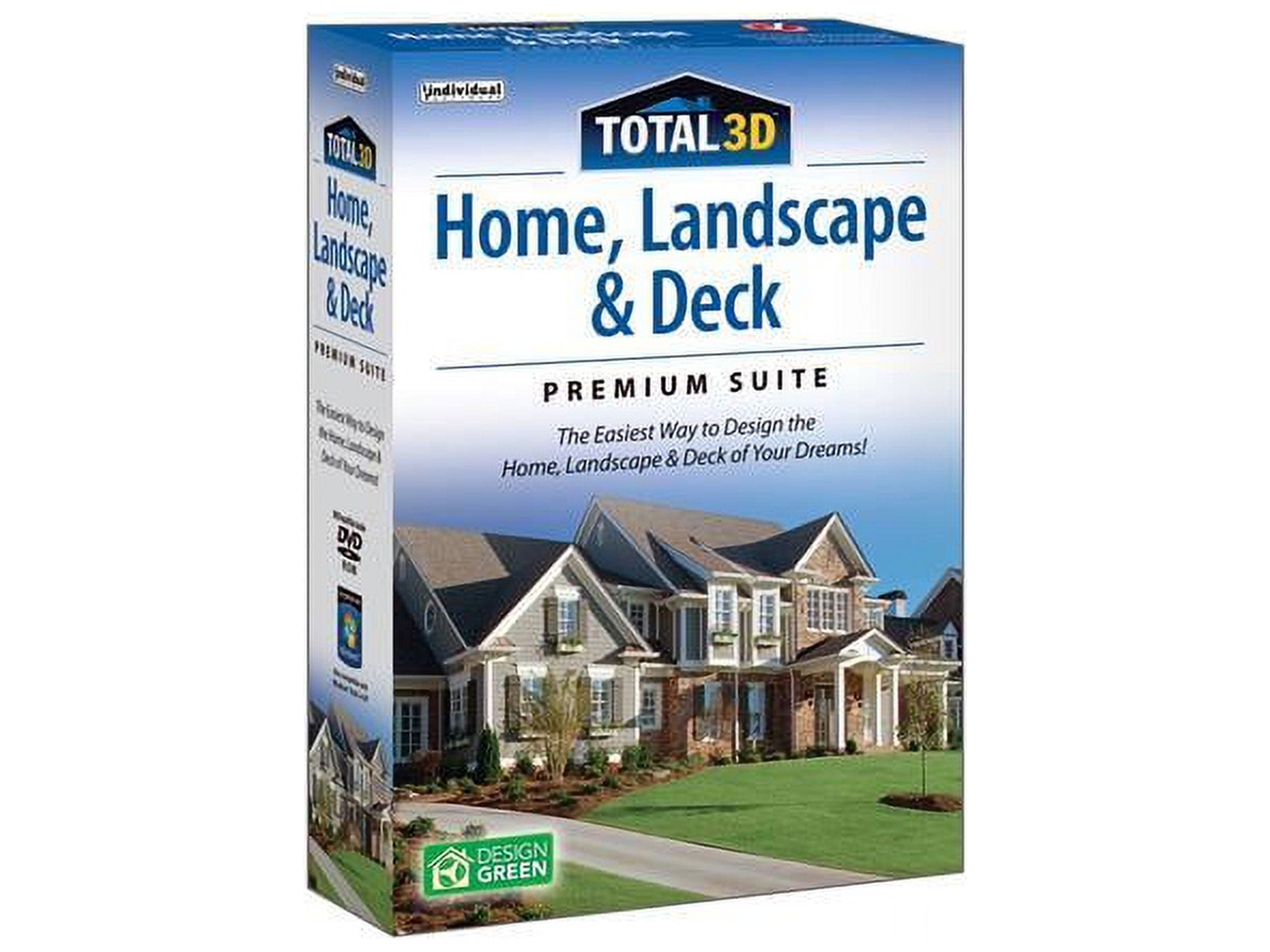 Total 3D: Home, Landscape & Deck Premium Suite 12, Individual Software ...