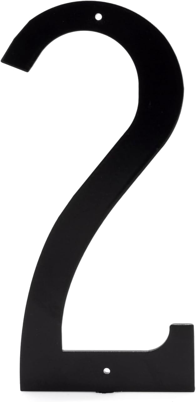 Individual Standard Font House Numbers, 2-Inch - Walmart.com