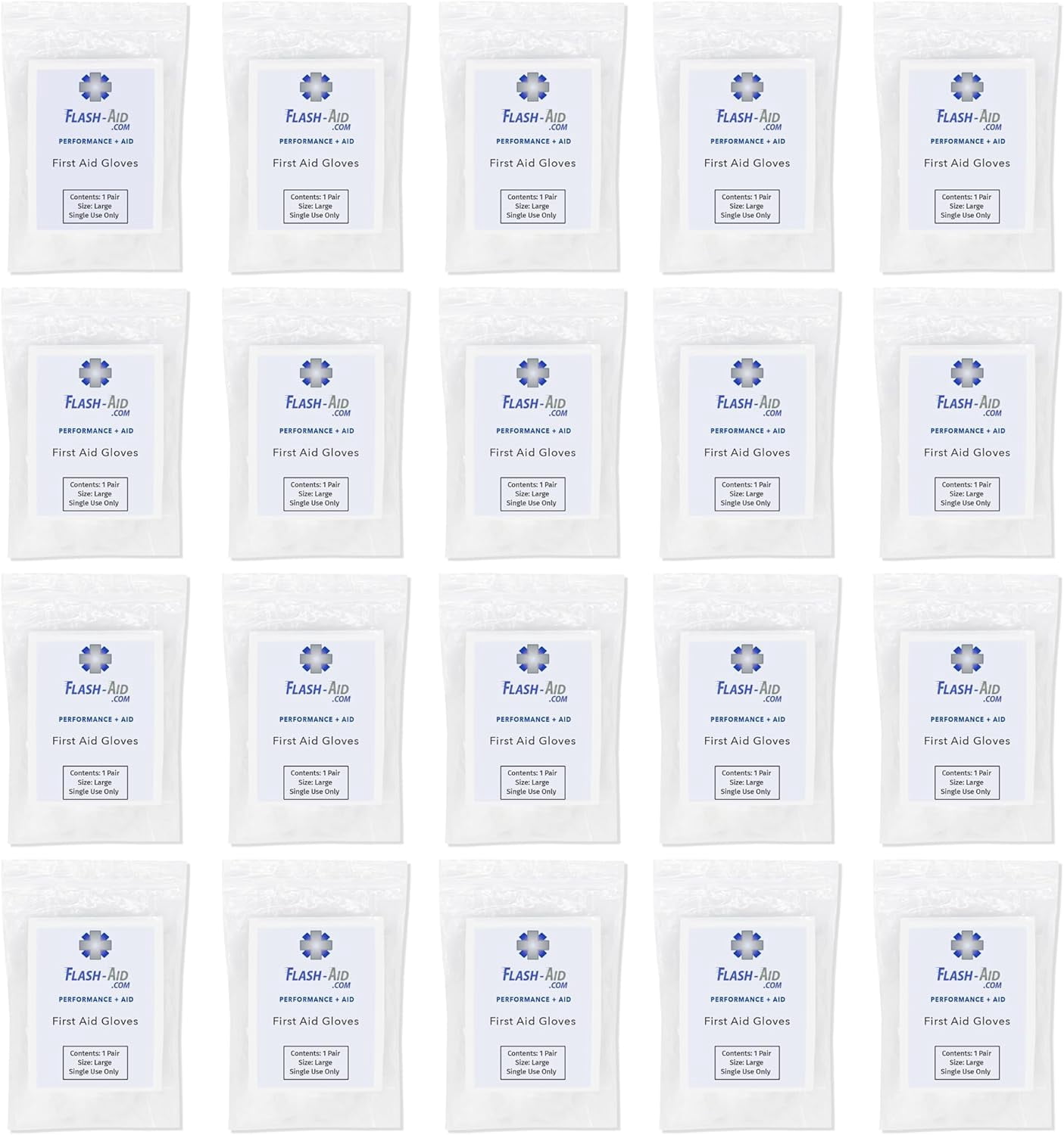 Individually Packaged Disposable First Aid Gloves Latex-Free for ...