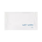 Individually Wrapped Disposable Wet Wipes - Portable Moistened Cleaning ...