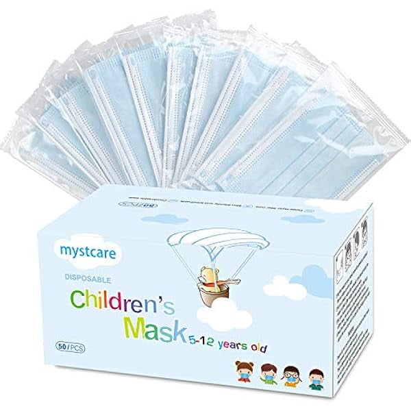 Individually Wrapped Masks 100 Pack Disposable,Face Mask Protection for ...