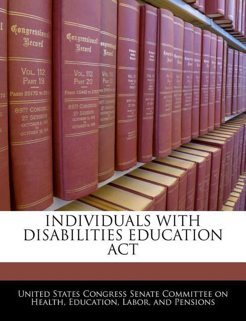 Individuals with Disabilities Education ACT - Walmart.com
