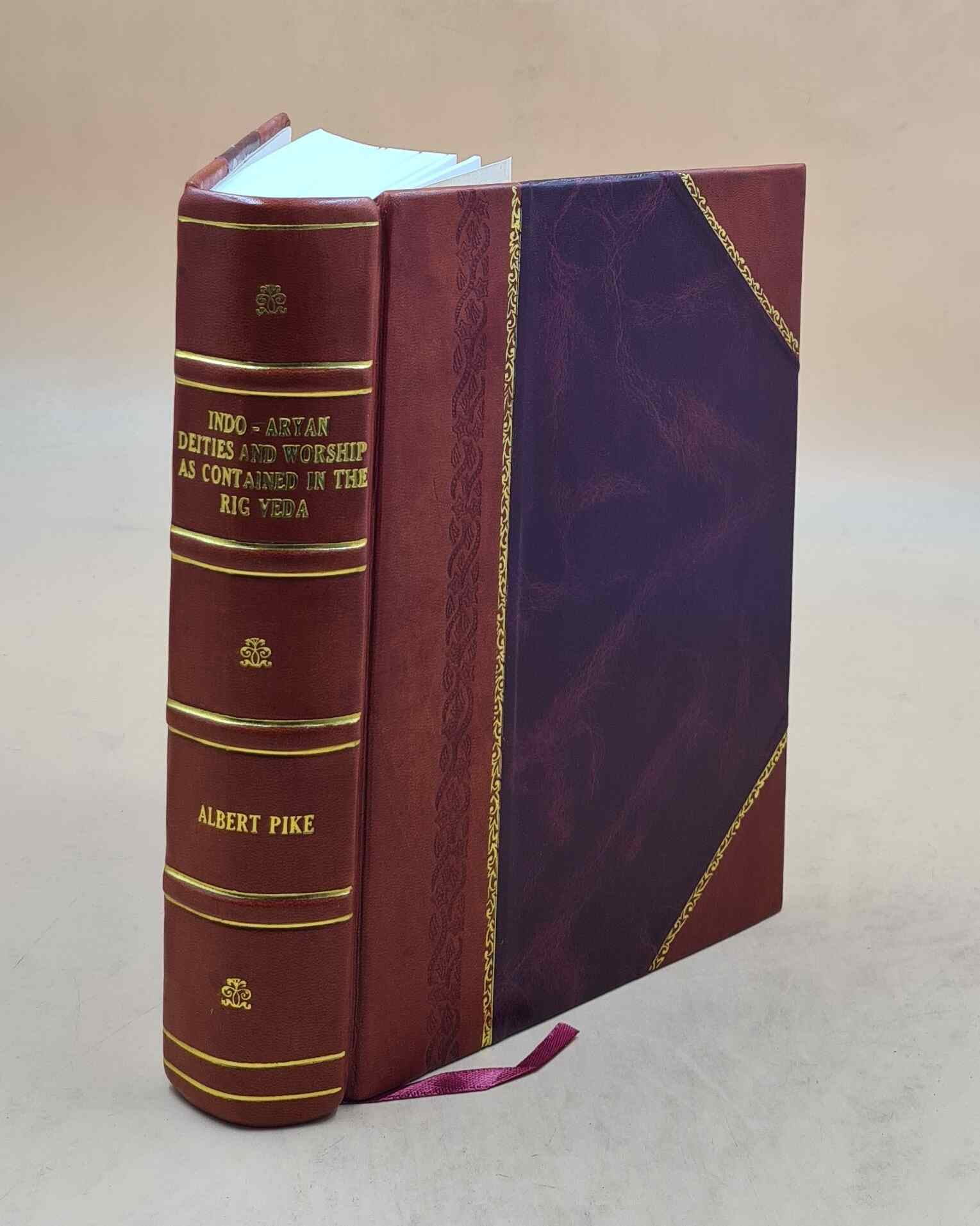 Indo-Aryan deities and worship as contained in the Rig-Veda 1930 ...