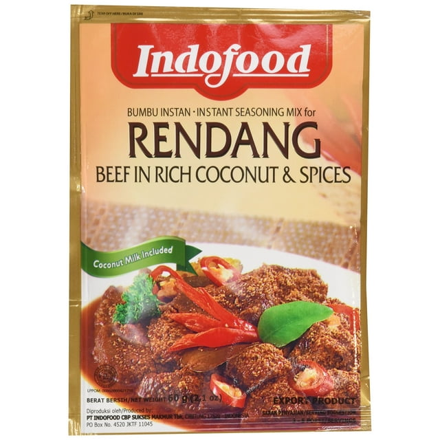 Indofood Bumbu Rendang (Beef CCF19 in Chilli and Coconut Mix) - 1.60z ...