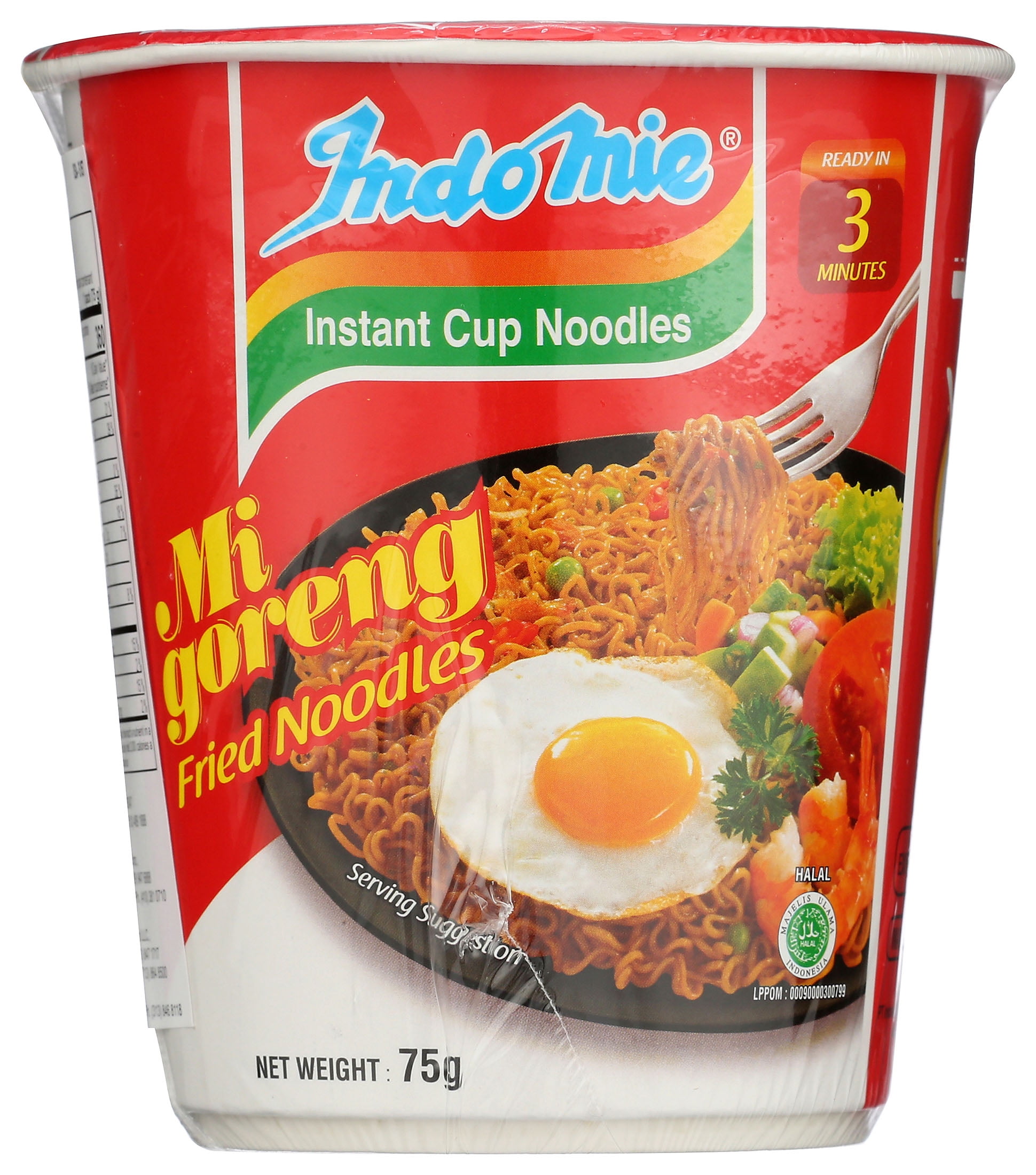 Indomie Mi Goreng Instant Fried Noodles, 2.65 Oz Cup - Walmart.com