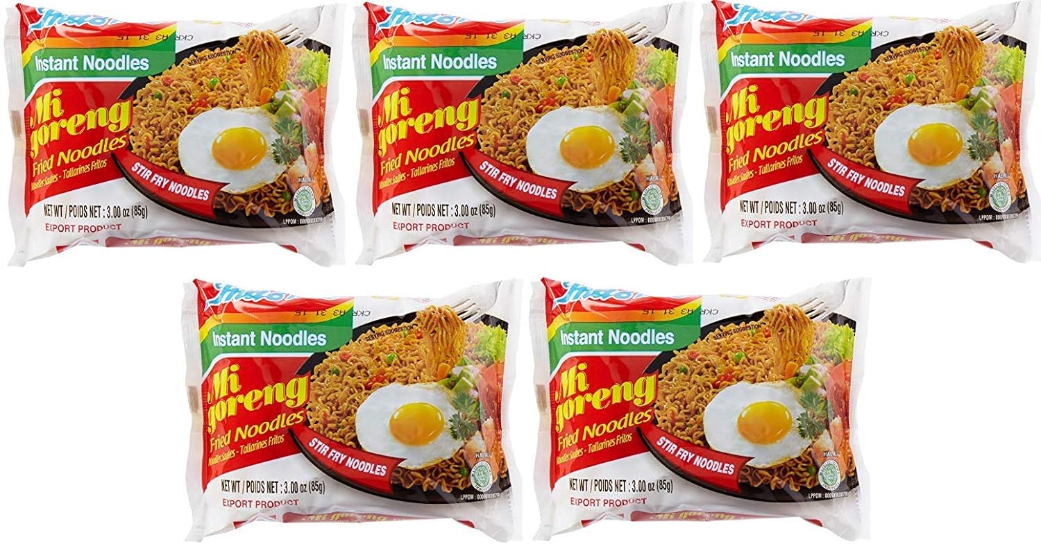 Indomie Mi Goreng Instant Stir Fried Noodles, Halal Australia | Ubuy