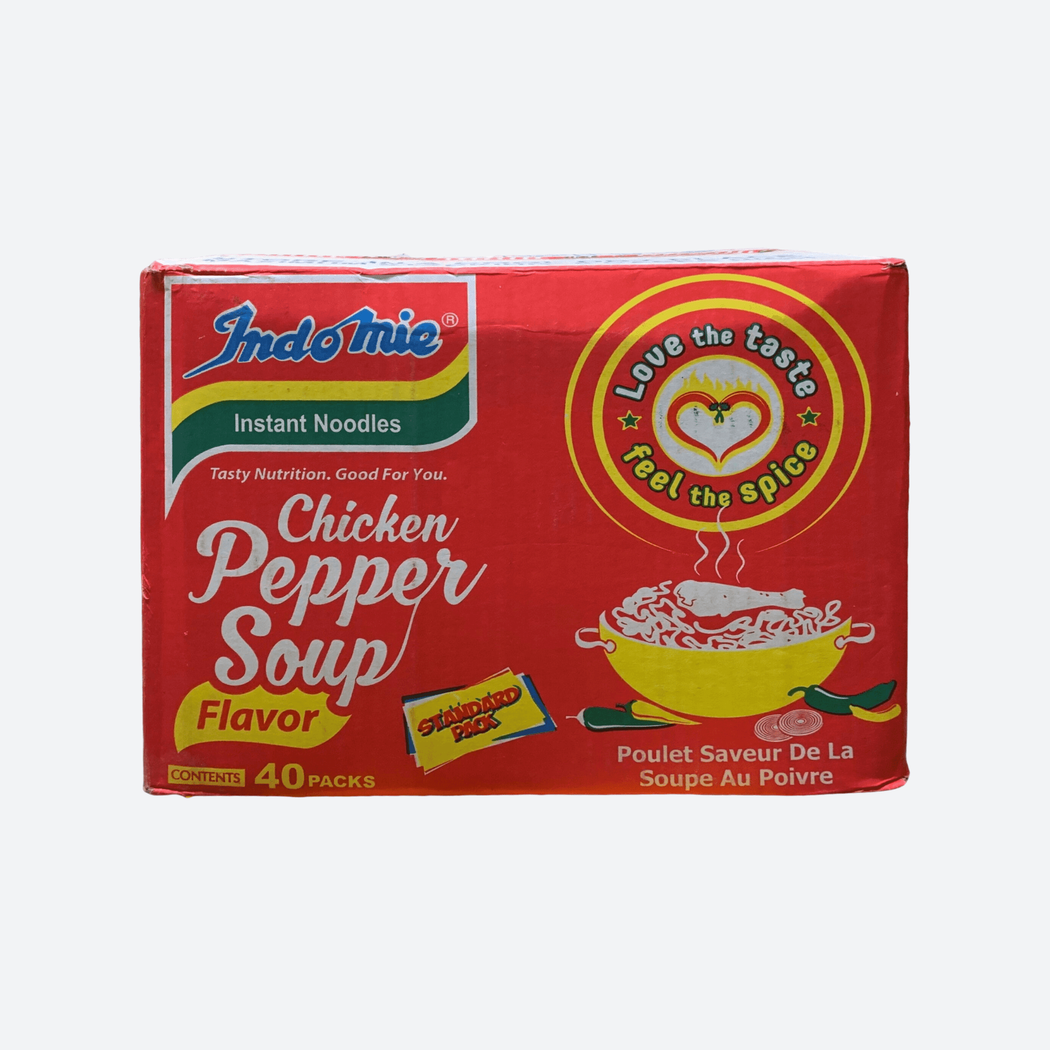 Indomie Noodles - Chicken Pepper Soup Flavor - Case 40 pcs - Walmart.com