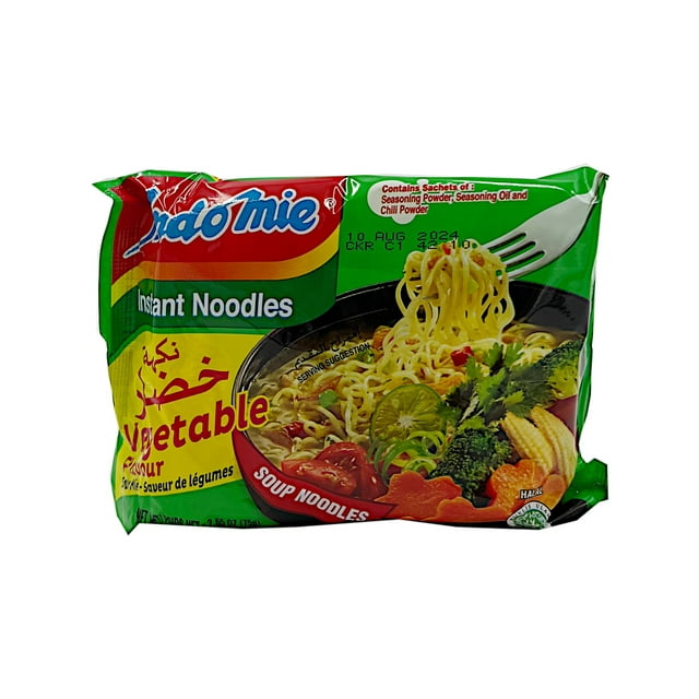 Indomie Vegetable Noodles 2.6oz Pack of 30 - Walmart.com