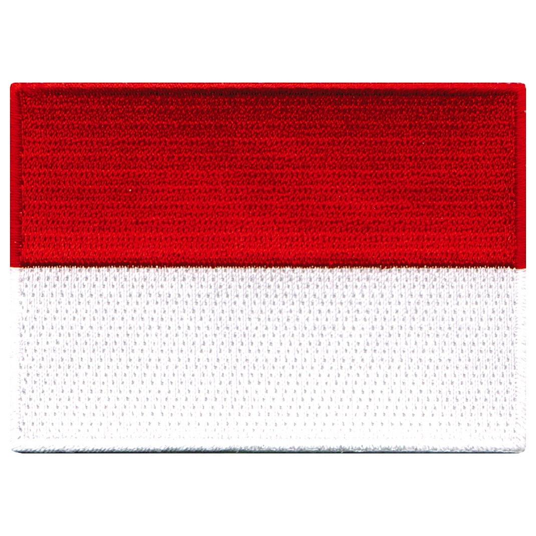 Indonesia Flag Embroidered Iron-on Patch - Walmart.com