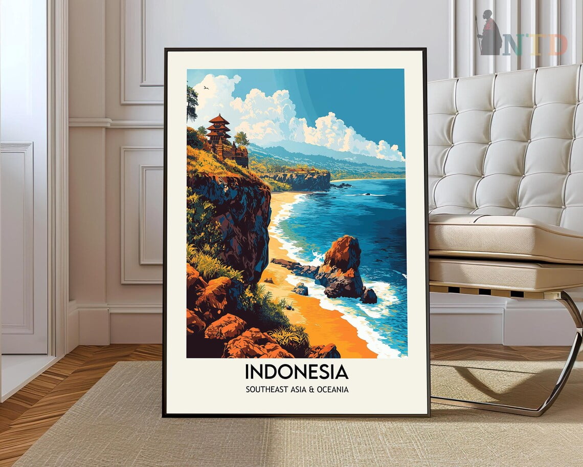 Indonesia Print, Indonesia Wall Art, Indonesia Poster, Indonesia Photo ...