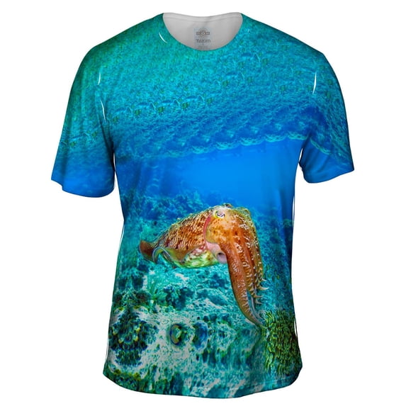 Indonesia Squid Underwater Mens T-Shirt All Over Print - Walmart.com