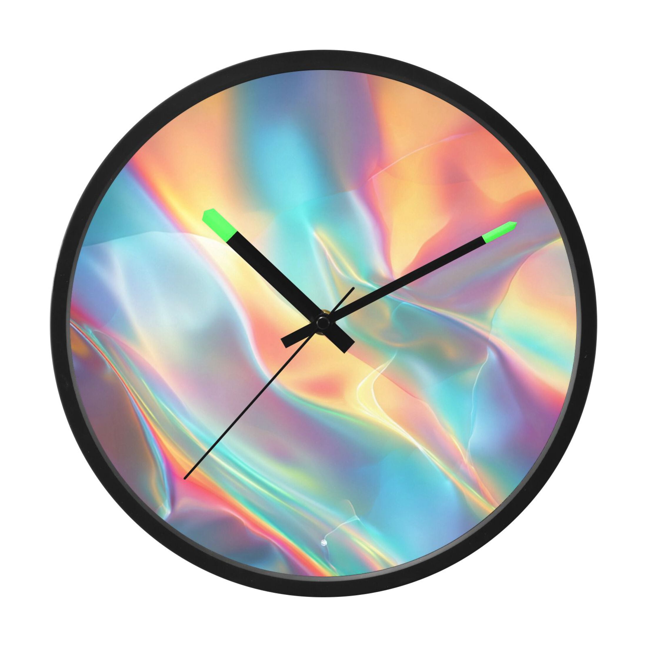 Indoor 12' Voice-Activated Luminous Decoration Wall Clock With LED ...