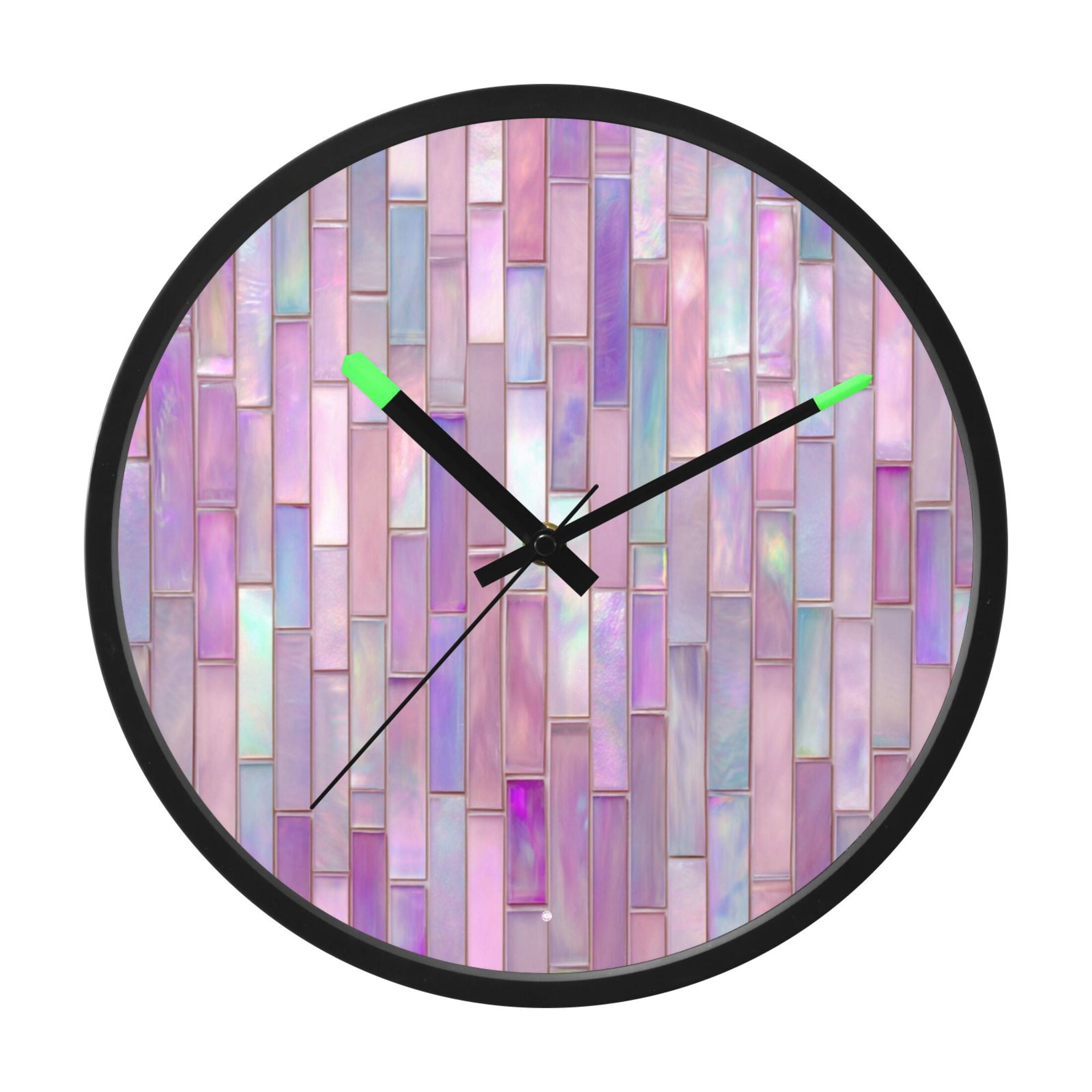 Indoor 12' Voice-Activated Luminous Decoration Wall Clock With LED ...